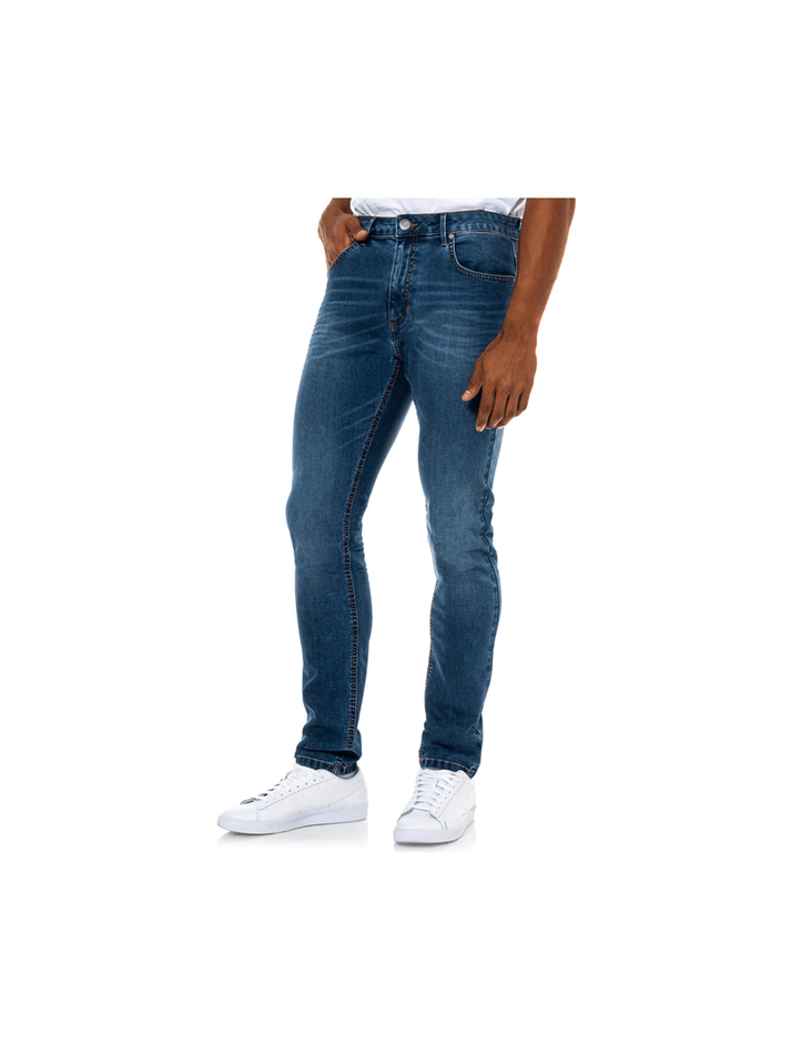Redbat Men's Medium Wash Blue Skinny Jeans – Urban Lifestyle Exclusives