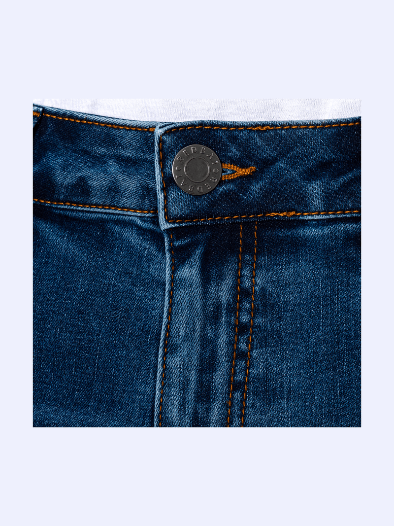 Redbat Men's Medium Wash Blue Skinny Jeans – Urban Lifestyle Exclusives